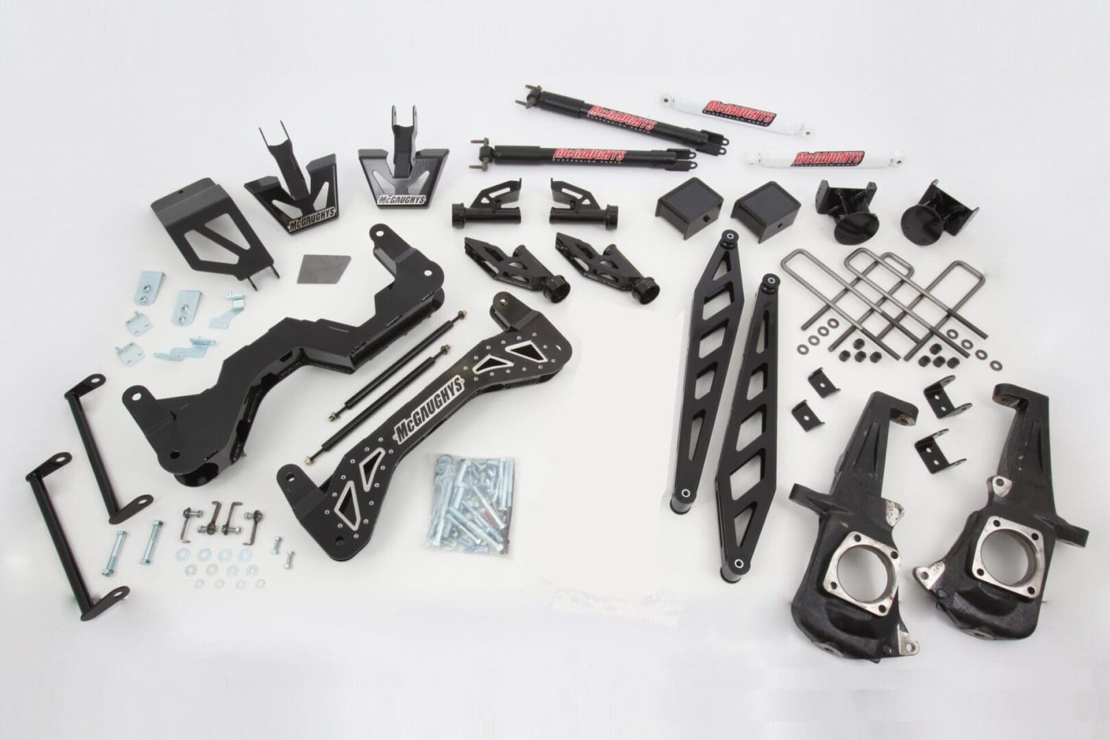 McGaughys - *7″-9″ Lift Kit, 2011-2019 GM Truck 2500, 2wd, GAS/DIESEL ...