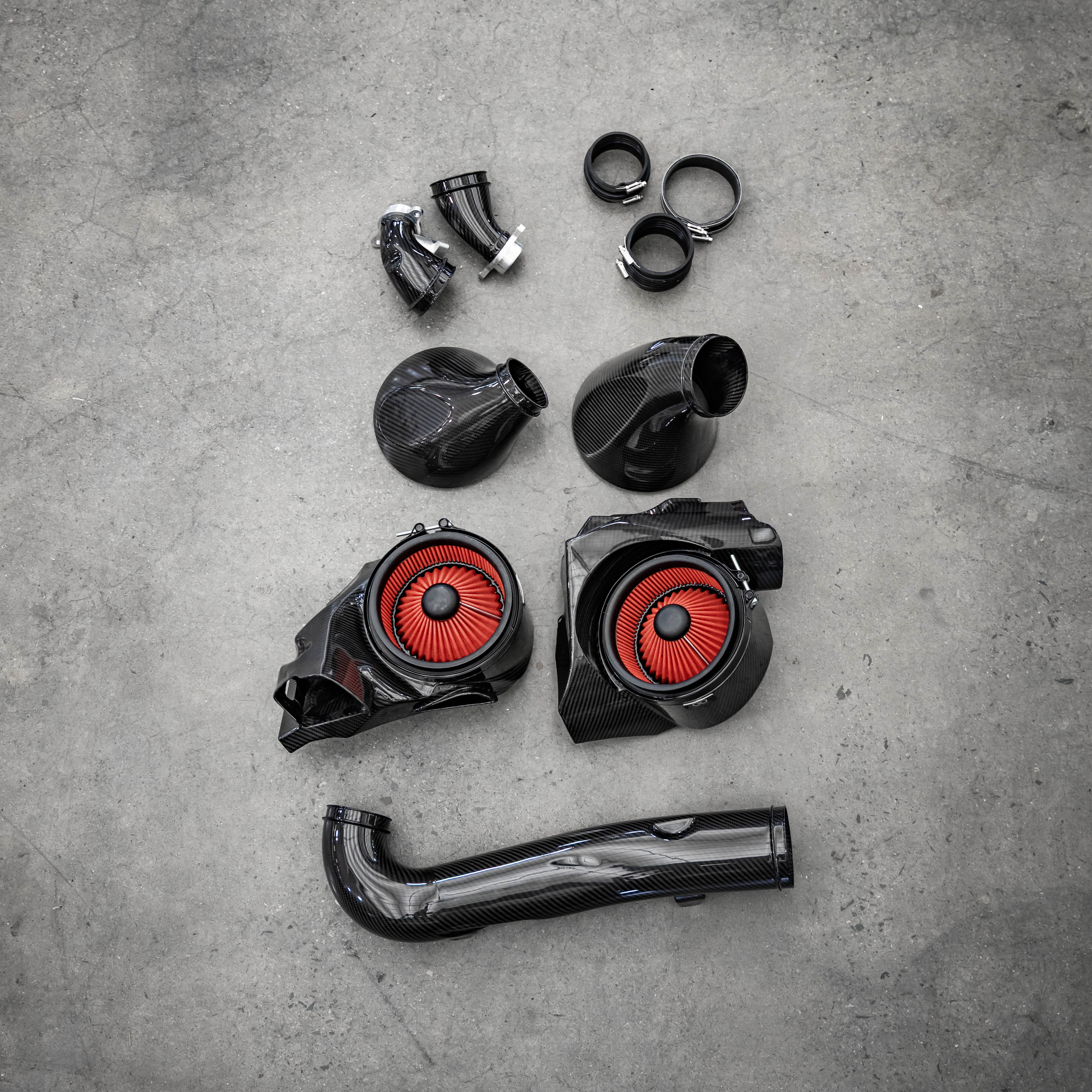 2021 - 2025 BMW G80 M3 G82 M4 S58 Infinity Design Carbon Intake System ...